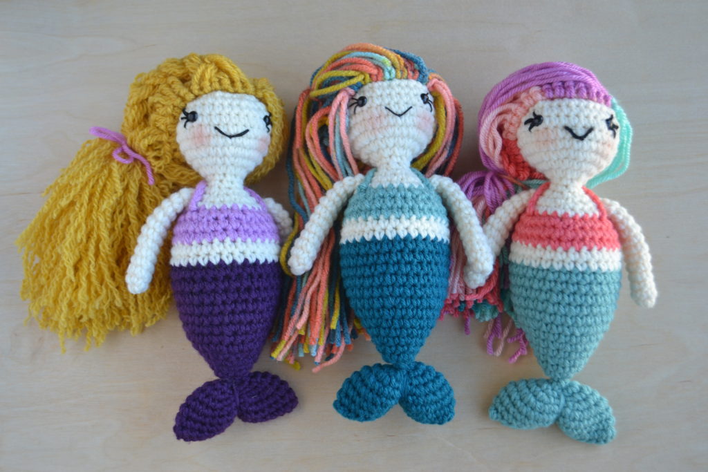 Andrina the Mermaid – Free Crochet Pattern - and she laughs